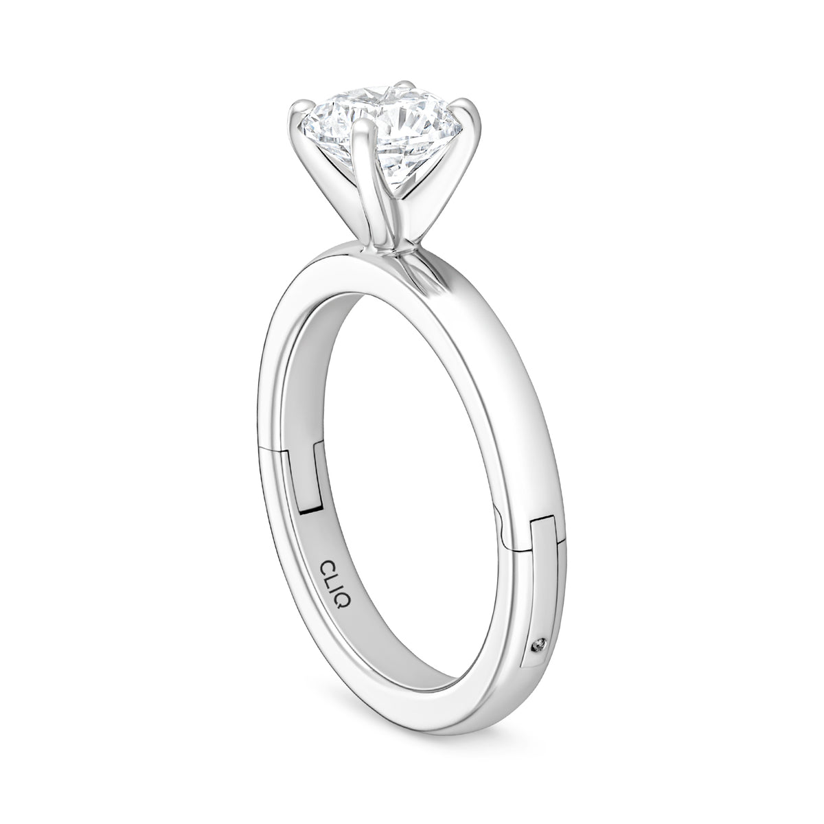Mollie 4-Prong Solitaire Engagement Ring – CLIQ Jewelry
