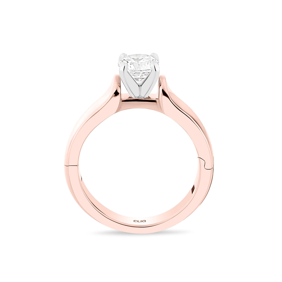 SoHo Solitaire Engagement Ring – CLIQ Jewelry