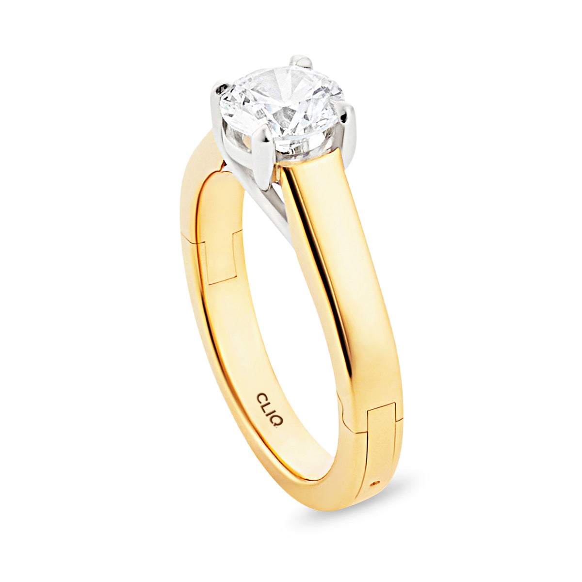 Trellis Solitaire Engagement Ring – CLIQ Jewelry