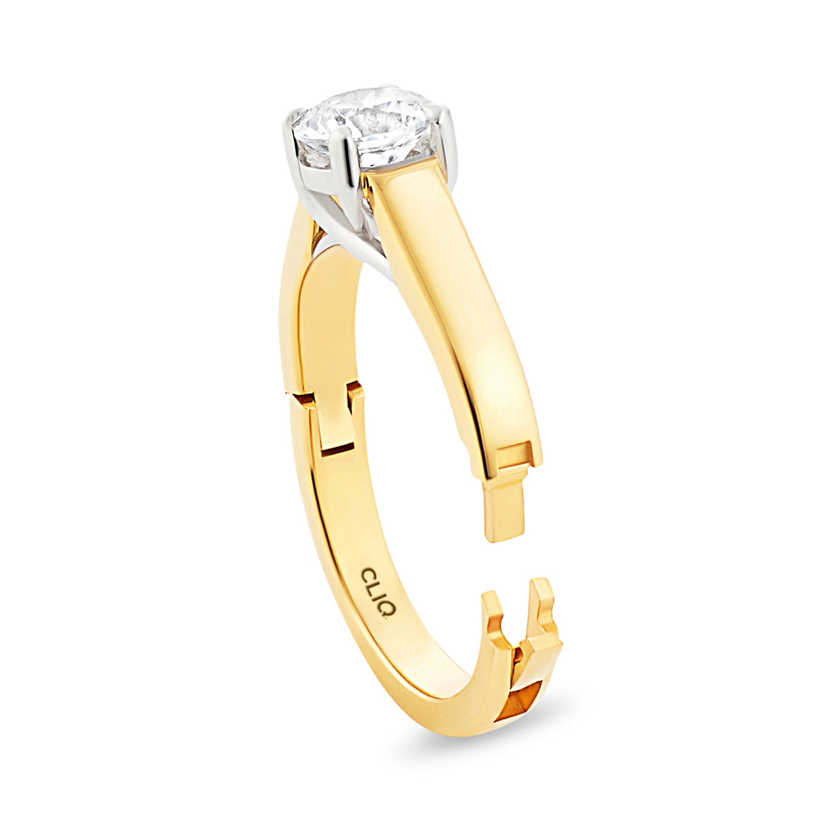 Trellis Solitaire Engagement Ring – CLIQ Jewelry