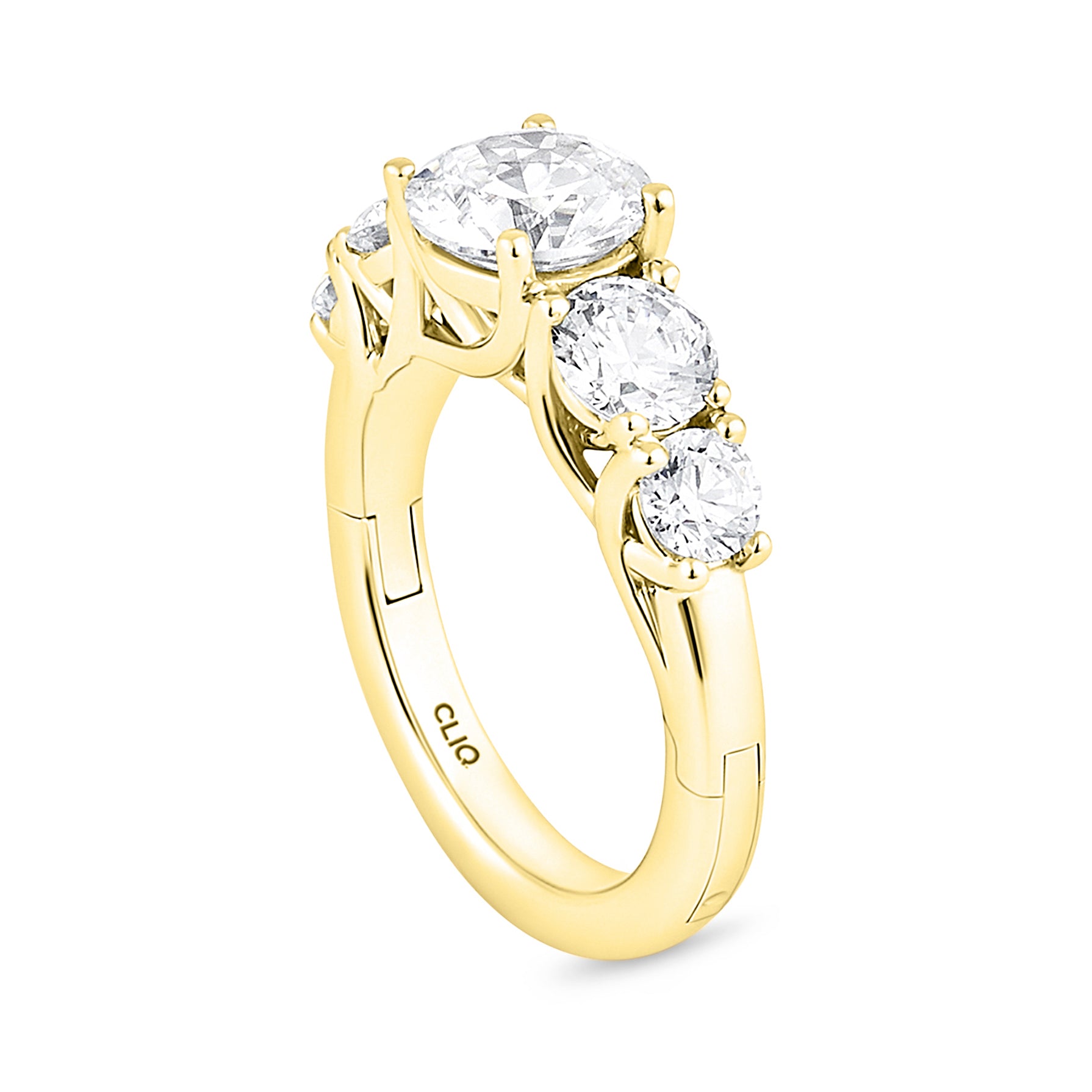 Trellis Five Stone Ring – CLIQ Jewelry