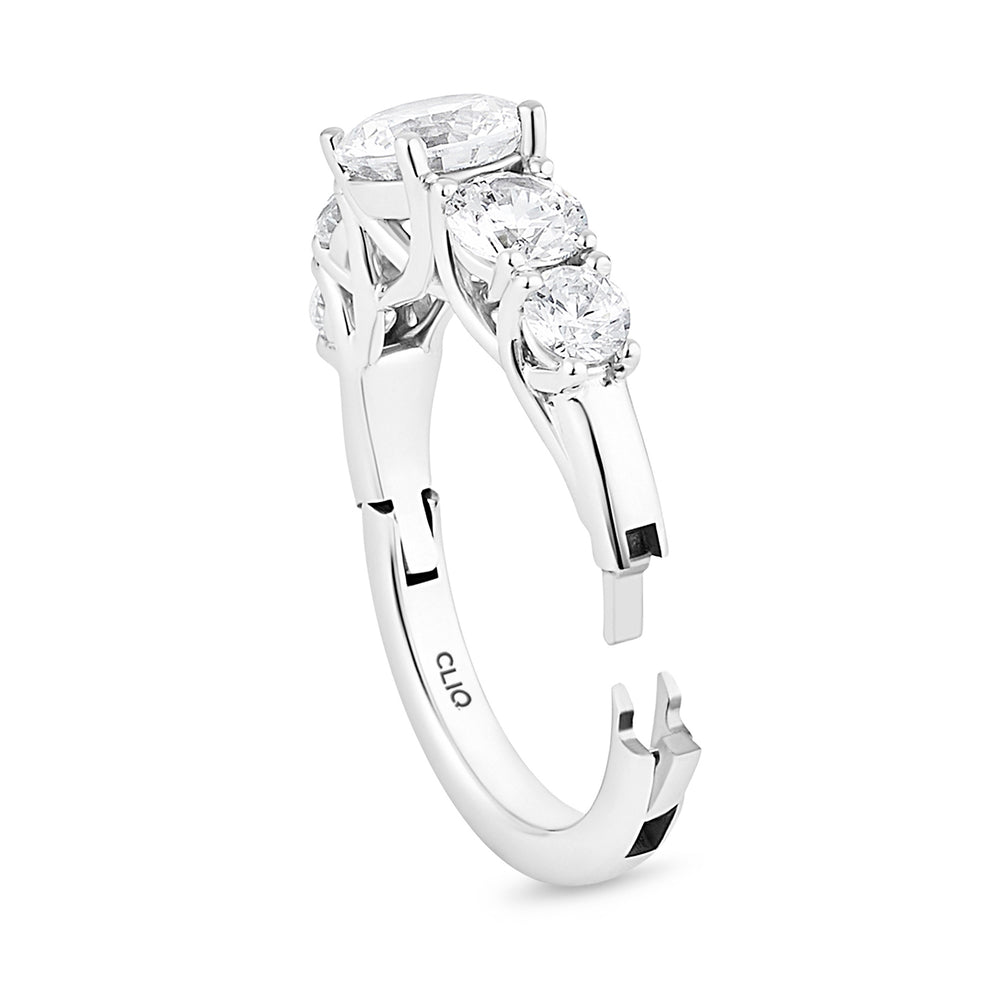 Trellis Five Stone Ring